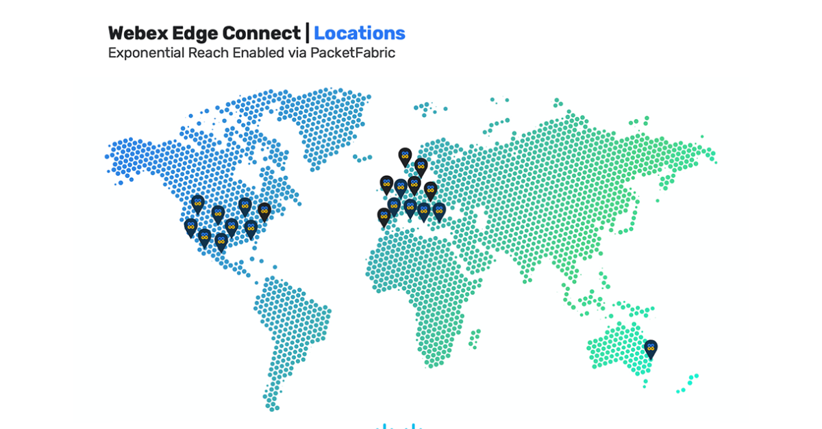 Your Best Path to Cisco Webex Edge Connect - PacketFabric